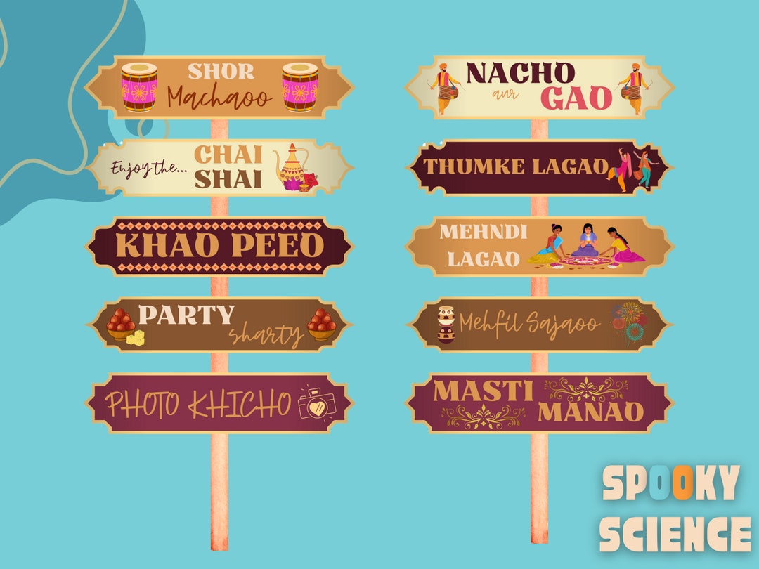 Set of 10 Digital Banners: Desi Wedding & Event Banners Collection for ...