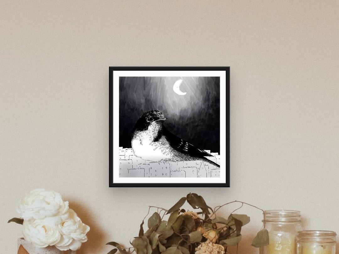 Bird printable,swallow bird wall art,bird wall print,bird digital ...