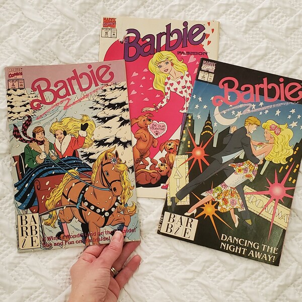 Vintage Barbie Comic - Etsy