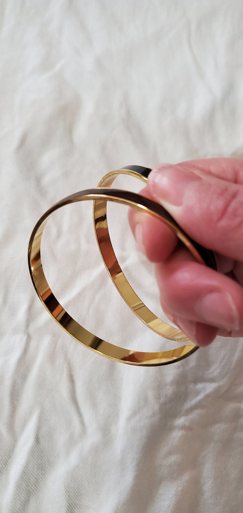 Set of 2 Bangle Bracelets - Etsy