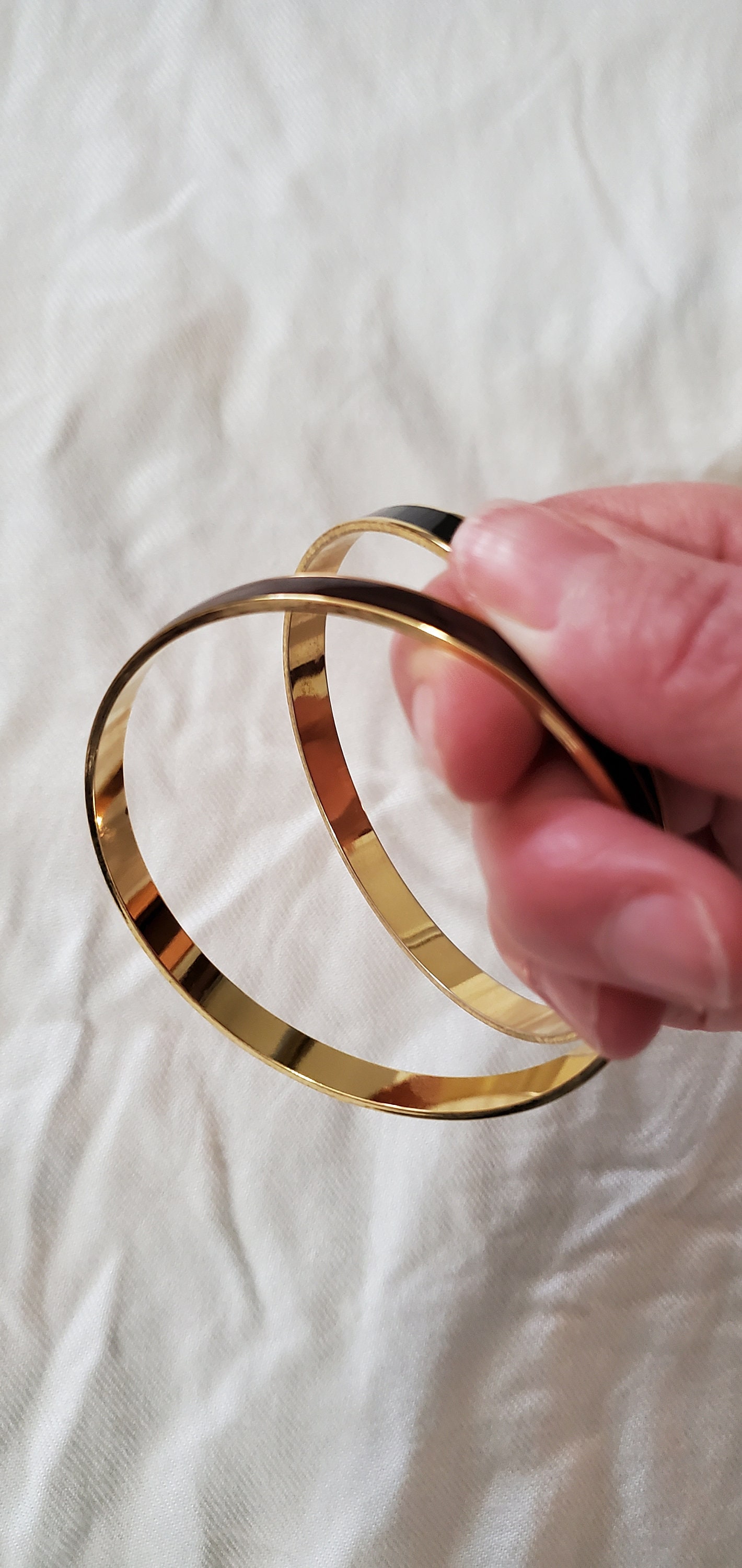 Set of 2 Bangle Bracelets - Etsy