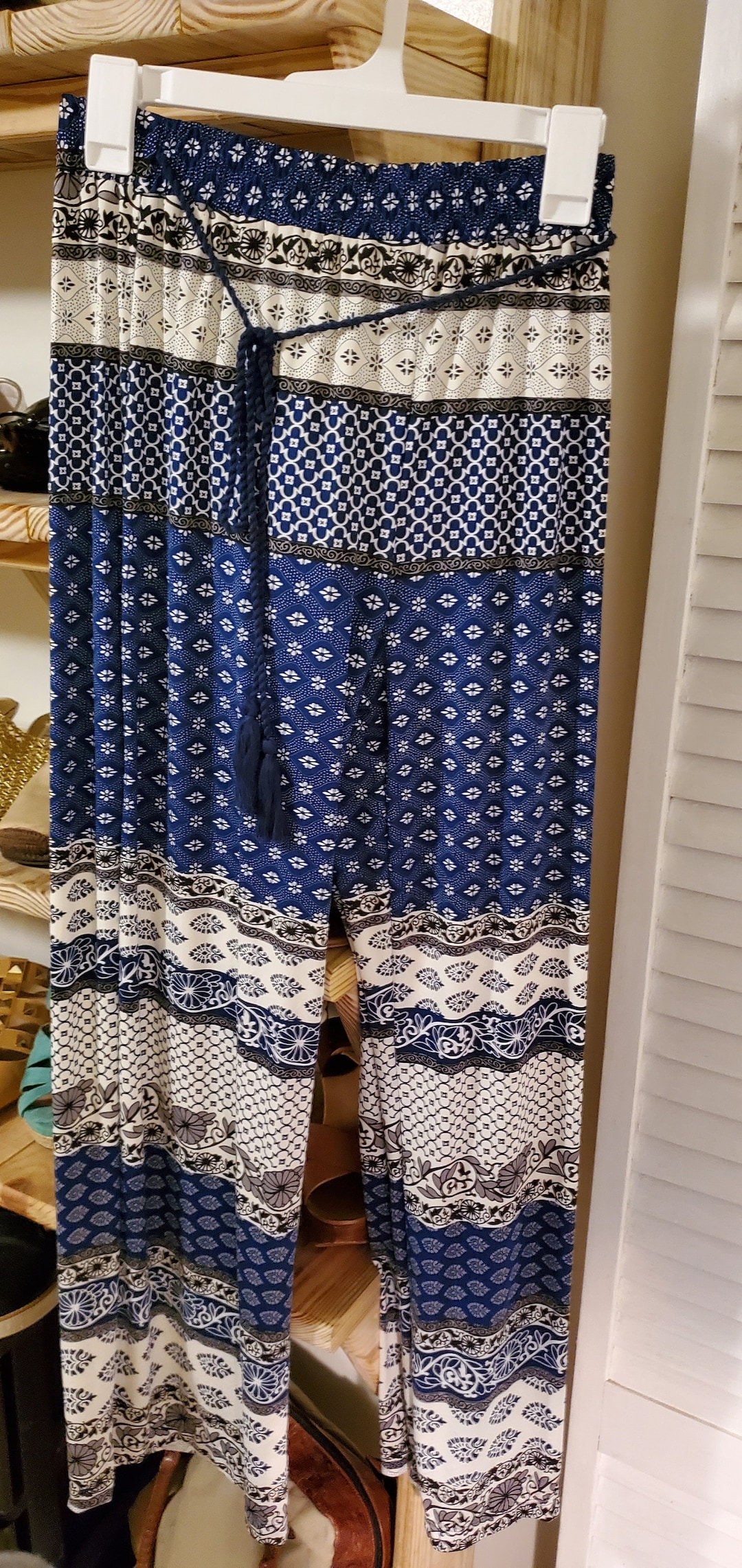 Robert Louis Palazzo Wide Legged Pants - Etsy