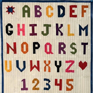 Alphabet Soup Quilt Pattern - Etsy