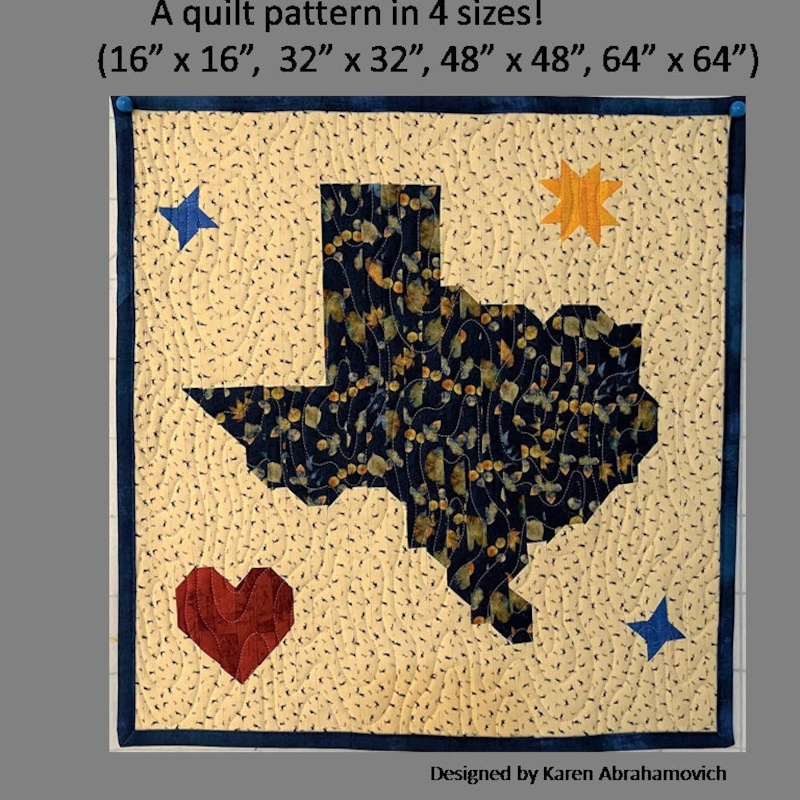 Texas Pillow - Etsy