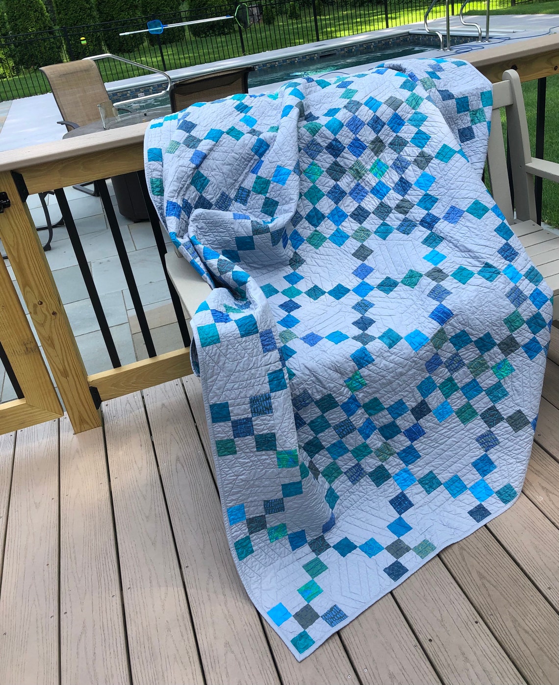 Chained 9-patch Quilt Pattern - Etsy