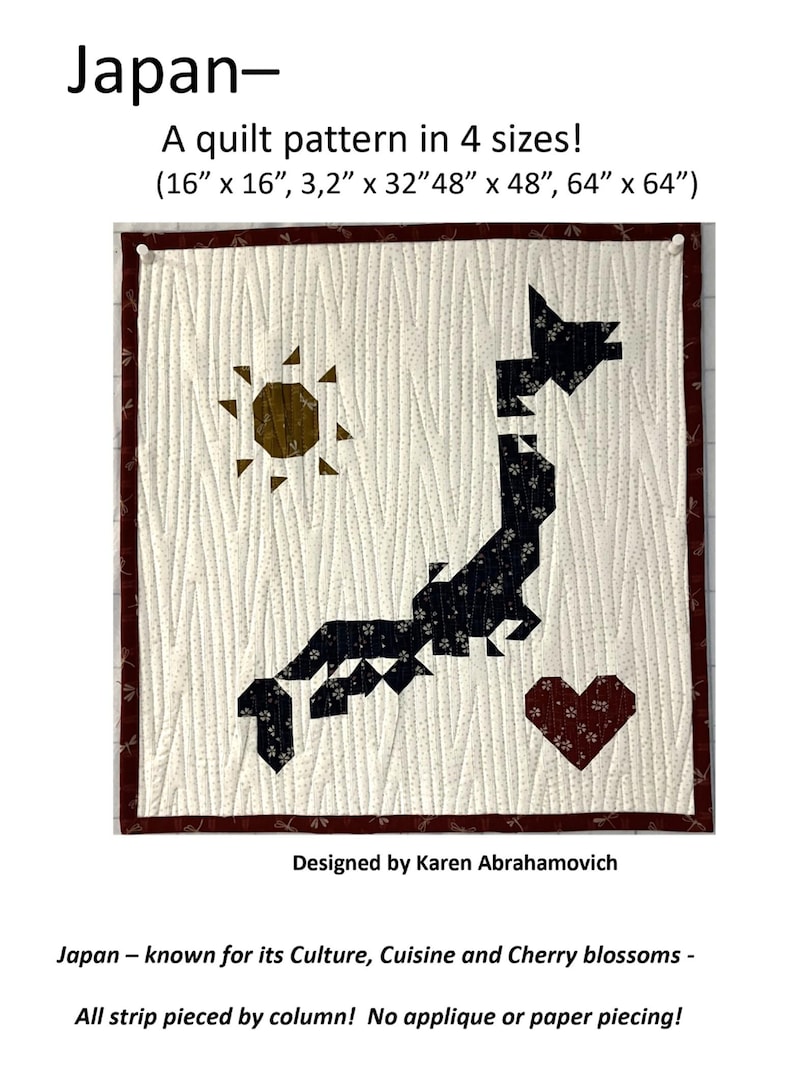 Japan Quilt Pattern - Etsy