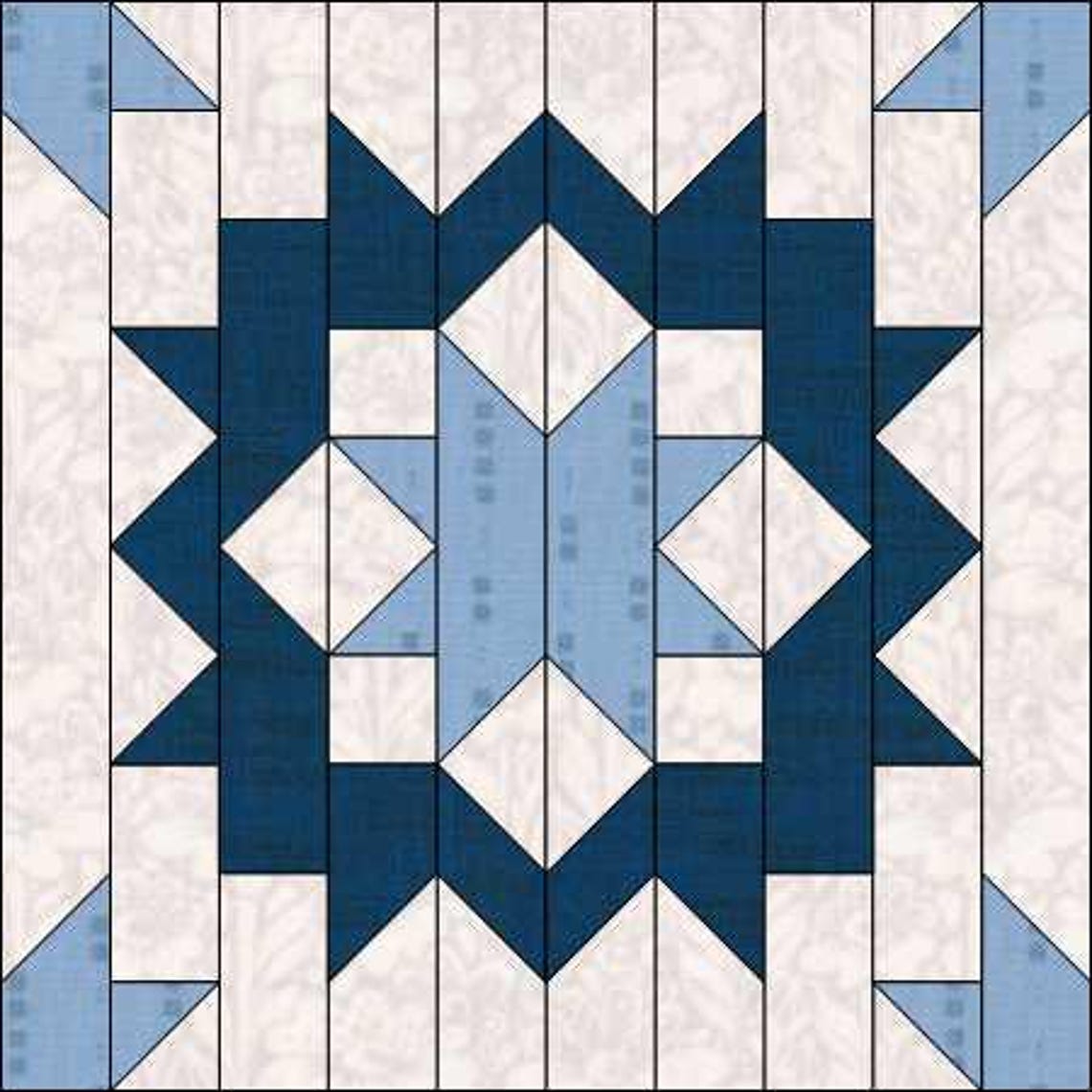 Carpenter Star Quilt Pattern Reimagined - Etsy