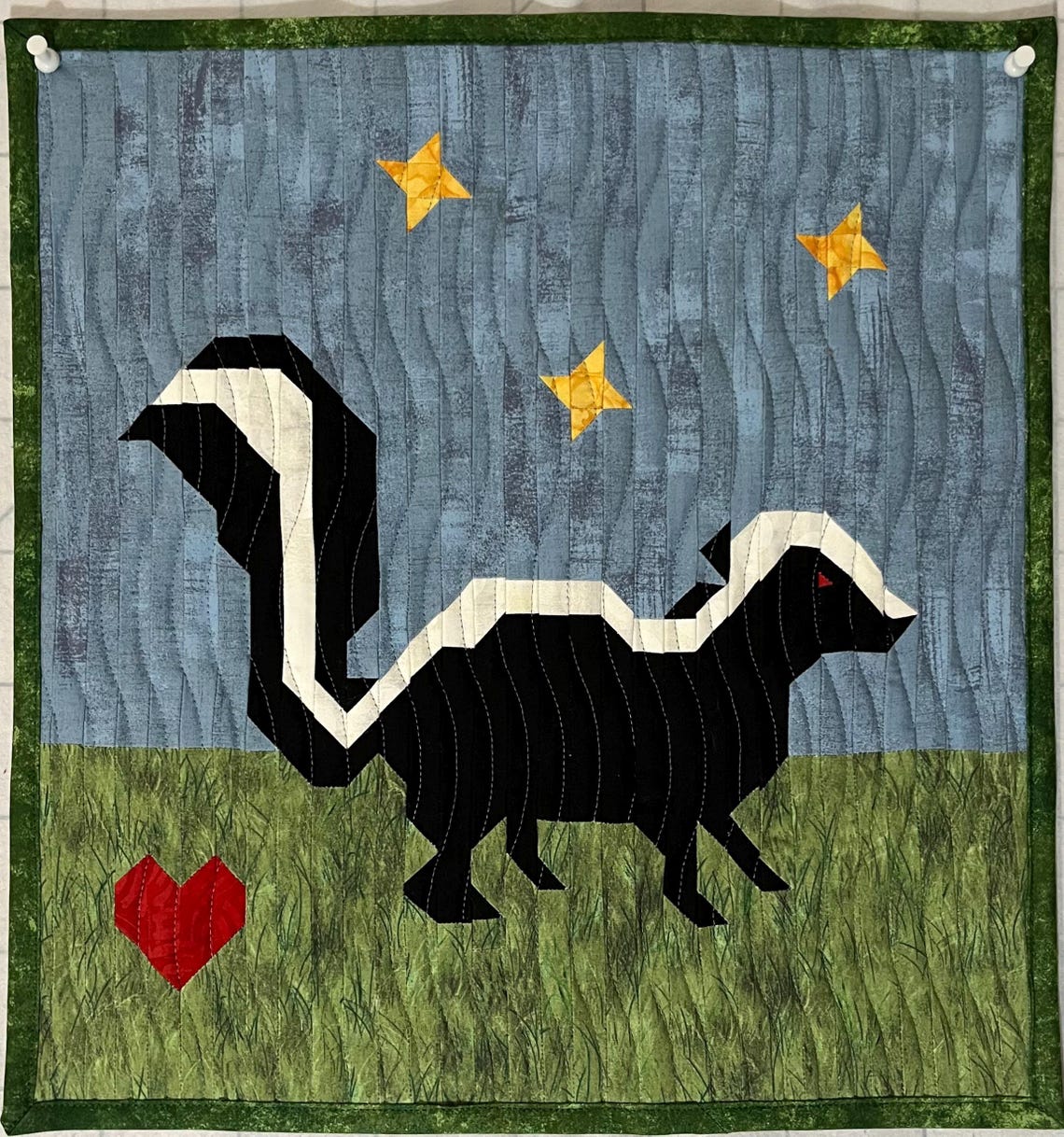 Sydney the Skunk Quilt Pattern - Etsy