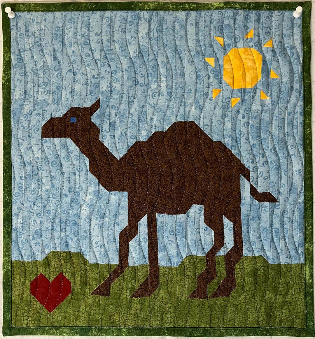 Camel Quilt Pattern - Etsy