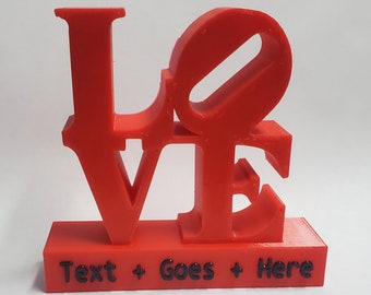 Philly Love Statue | Etsy