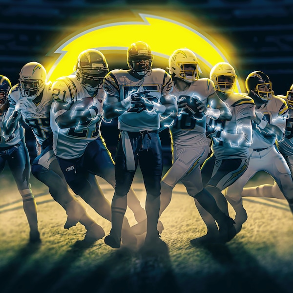 Justin Herbert Poster - Etsy