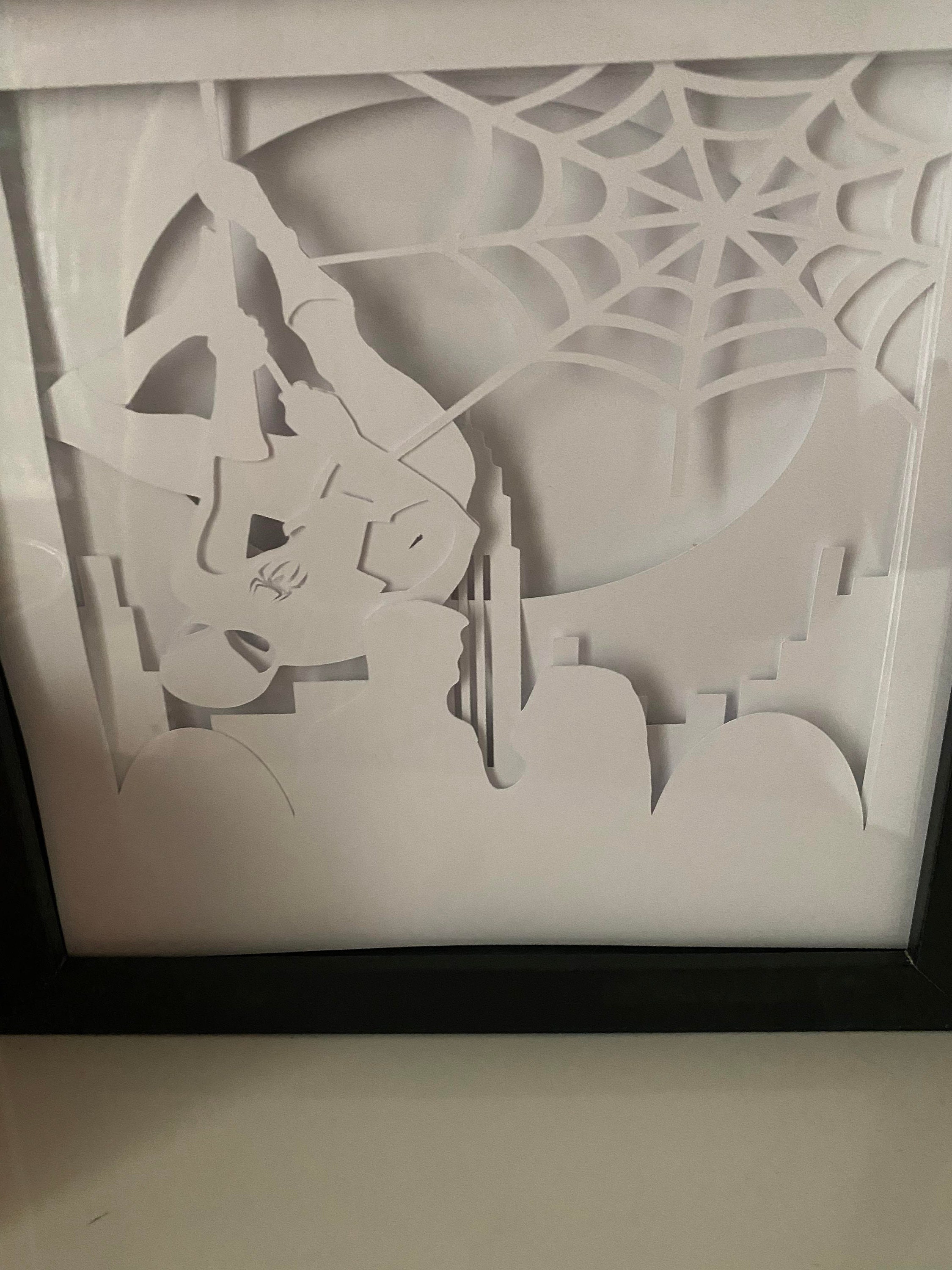 Spider-man Peter Parker Light Box No Way Home Movie - Etsy