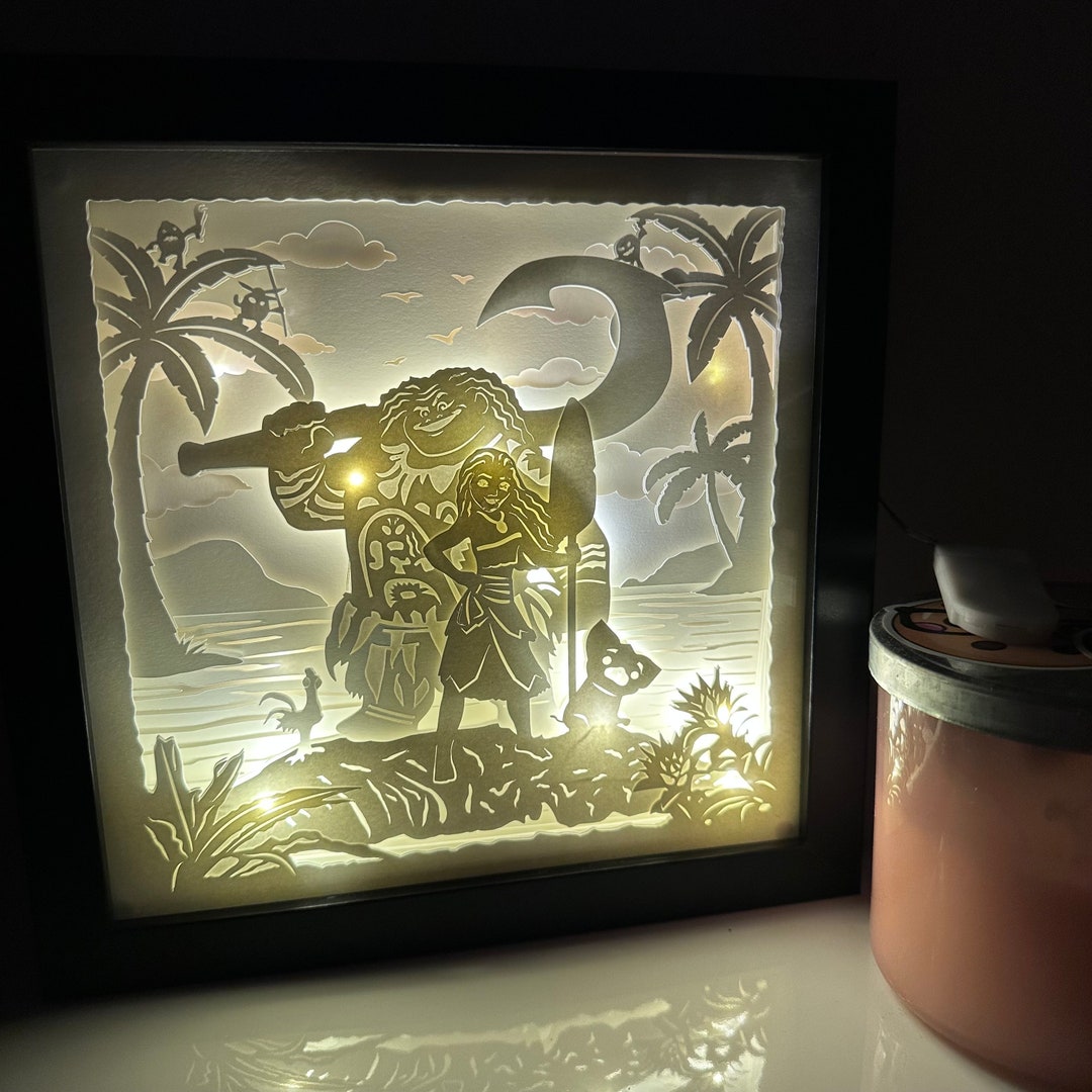 Moana, Maui, Hei Hei, Pua Pig, Tafiti, Moana Light Box, Island Life ...