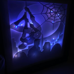 Spider-man, Peter Parker Light Box, No Way Home Movie Inspiration, Far ...