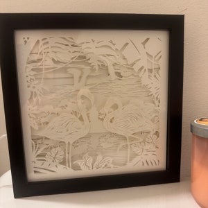 Flamingo, Flamingo Light Box, Aquatic Bird Gift, Zookeeper Gift, Zoo ...