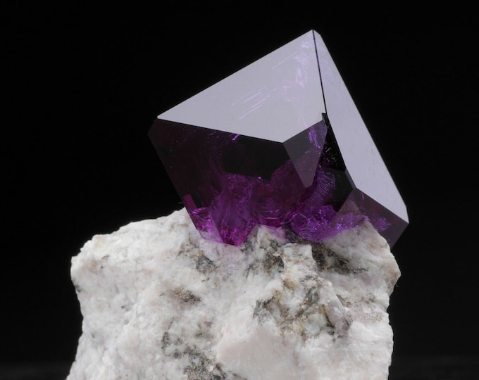 Alum Crystal Cluster Purple Like Fluorite Alun Alunite - Etsy