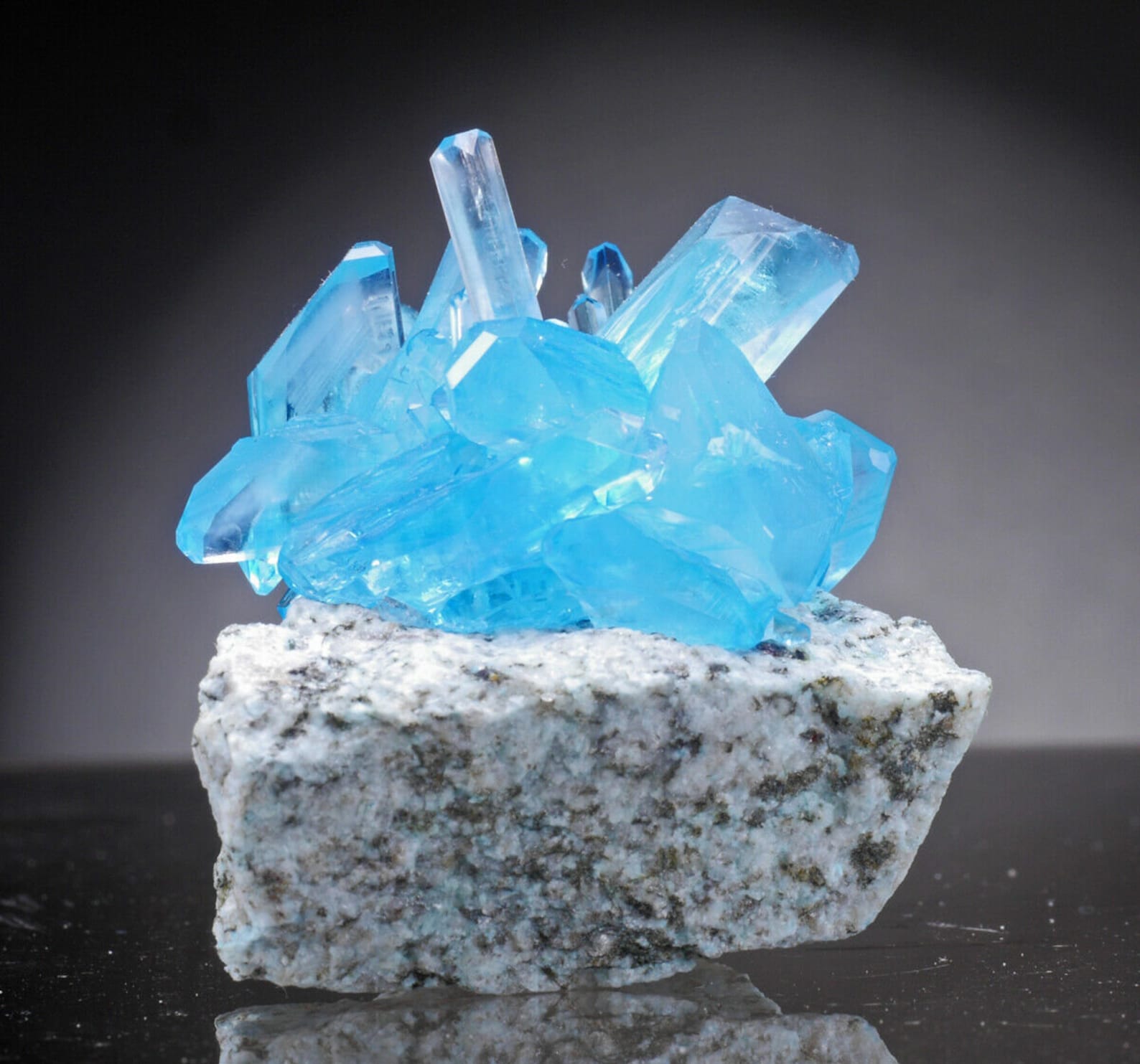 Arcanite Crystals on Matrix From Poland Blue Like Beryl - Etsy