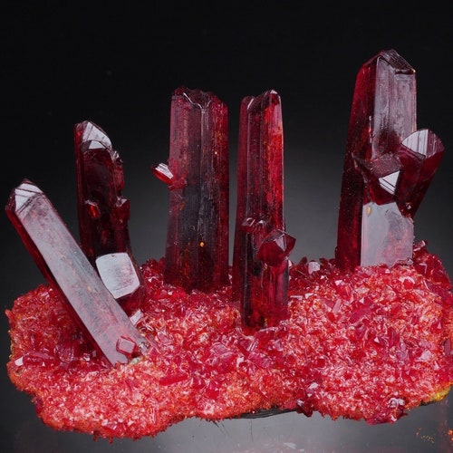 Alun Alunite Crystals on Matrix From Poland Specimen New Green - Etsy