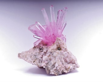 Pink Beryl Matrix - Etsy