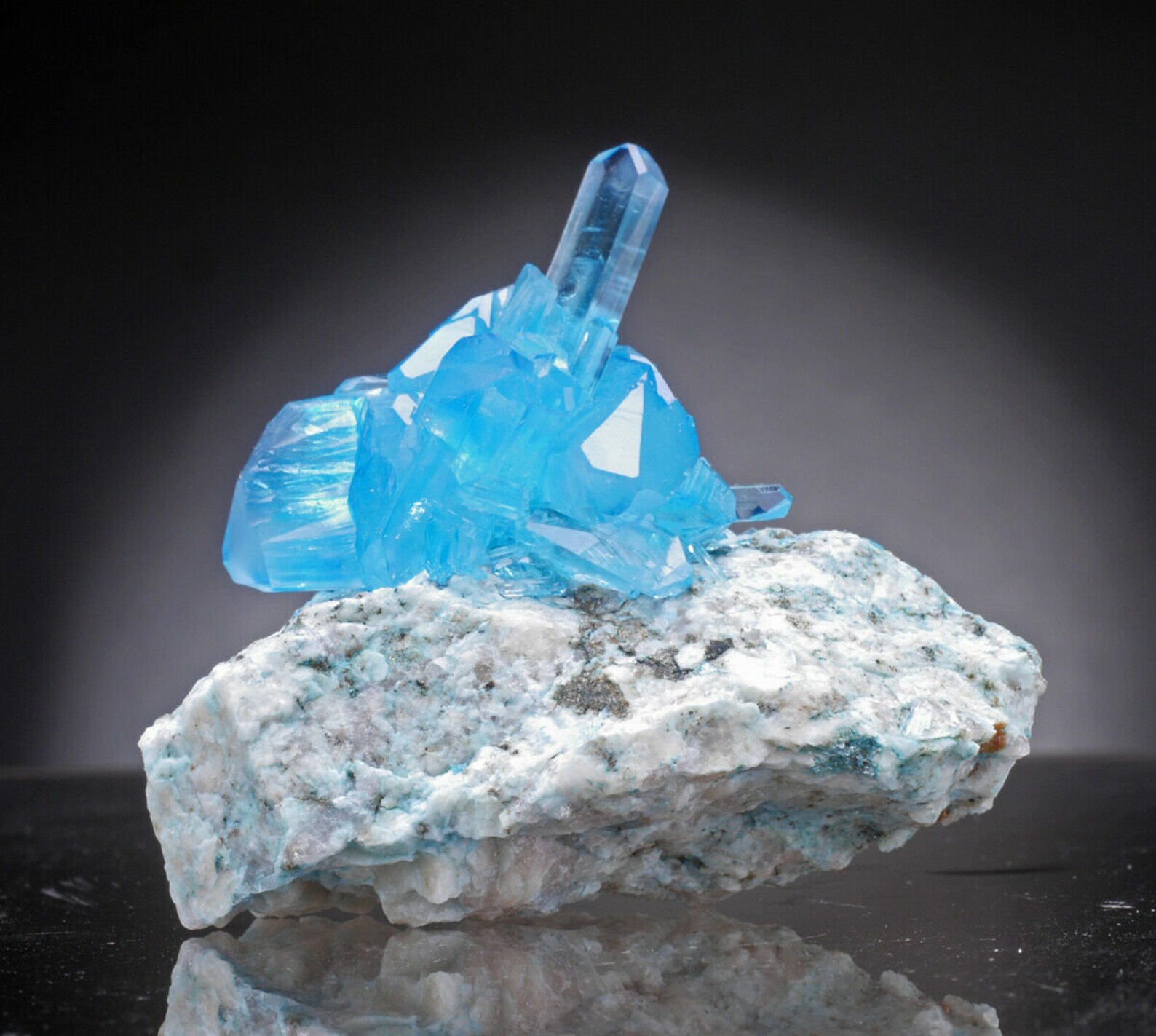 Arcanite Crystals on Matrix From Poland Blue Like Beryl - Etsy