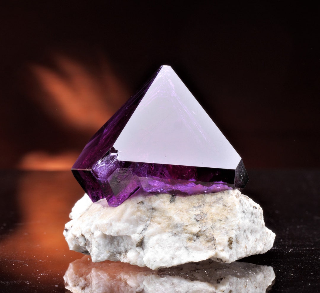 Alum Crystal Cluster Purple Like Fluorite Alun Alunite - Etsy