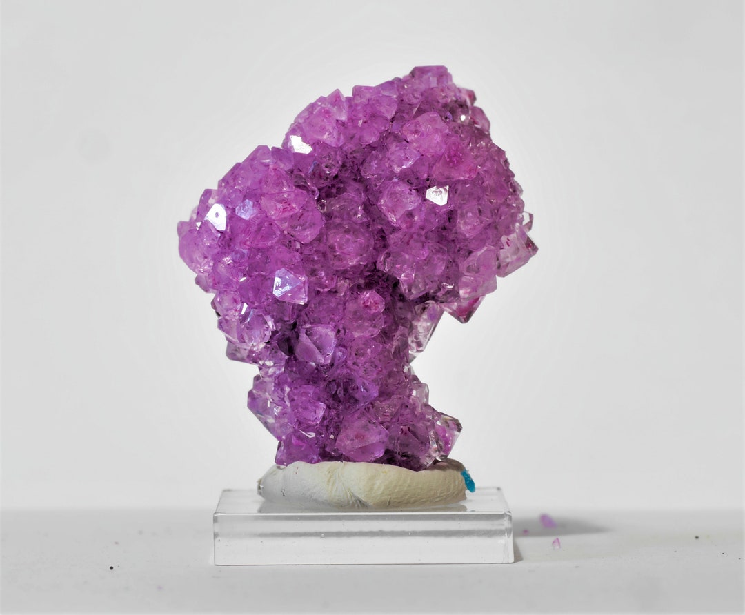 Alum, Alunite Pink Crystal Cluster Lab-grow Poland Pink Like Cobalto ...