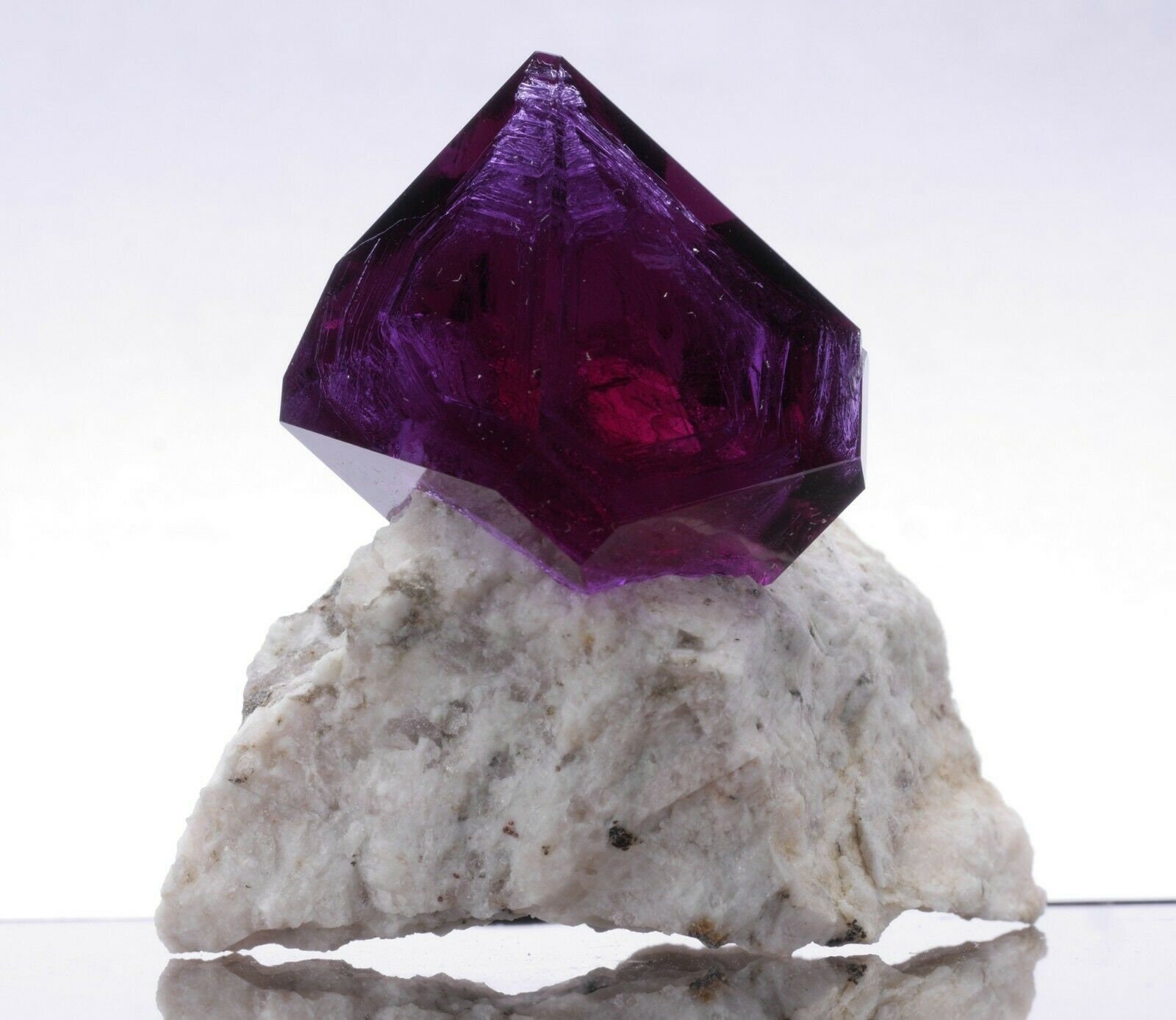 Alum Crystal Cluster Purple Like Fluorite Alun Alunite | Etsy