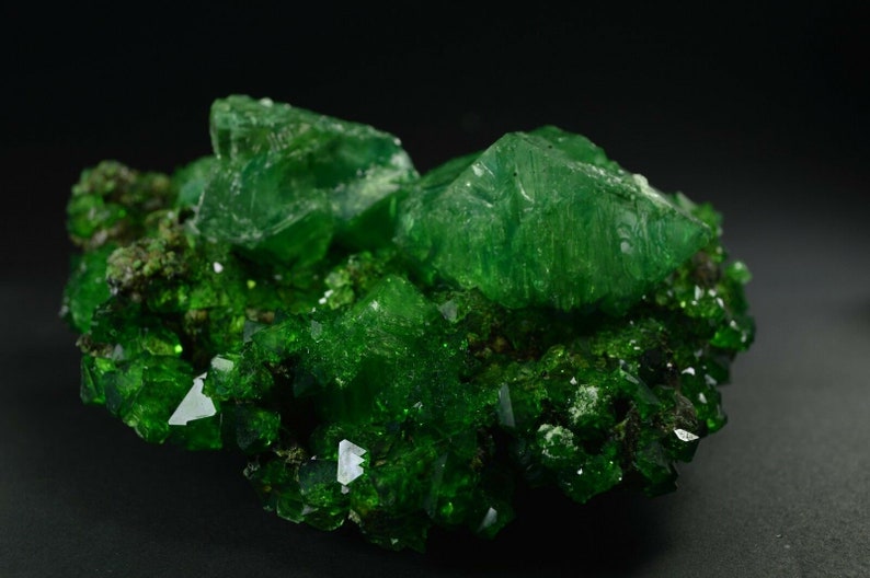 Alun Alunite Crystals on Matrix From Poland Specimen New Green - Etsy
