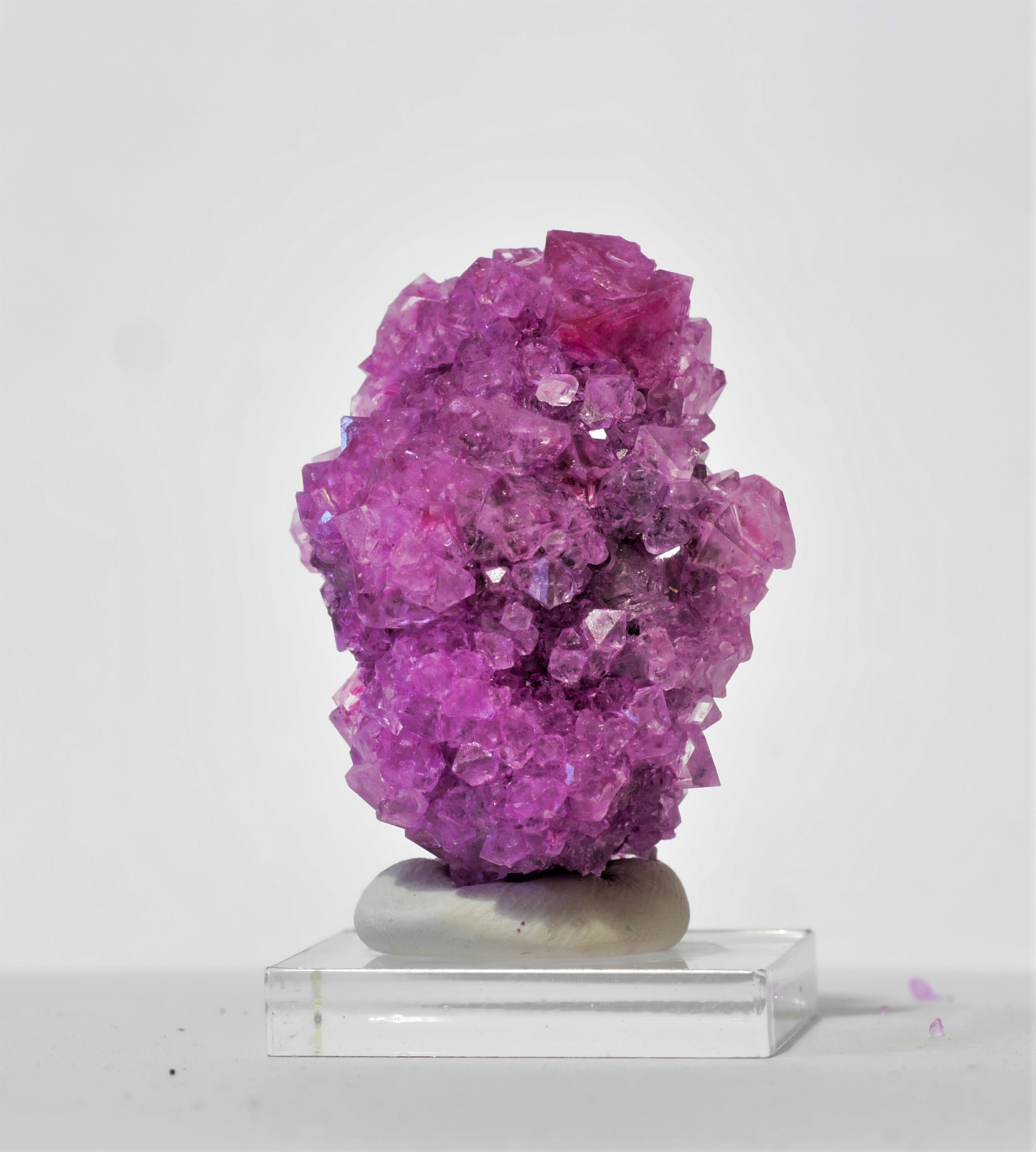 Alum Alunite Pink Crystal Cluster Lab-grow Poland Pink - Etsy