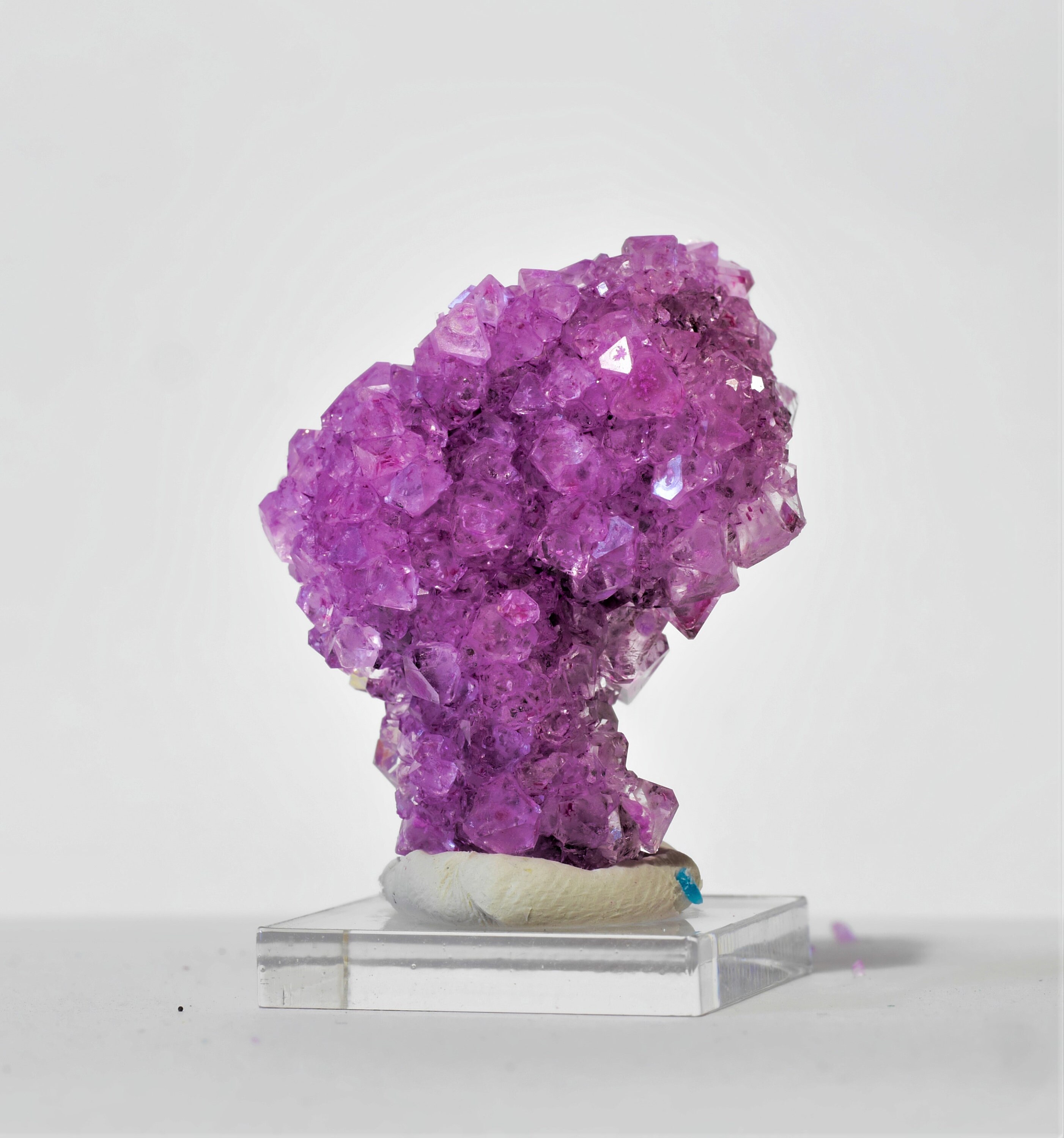 Alum alunite Pink crystal cluster Lab-grow Poland pink | Etsy