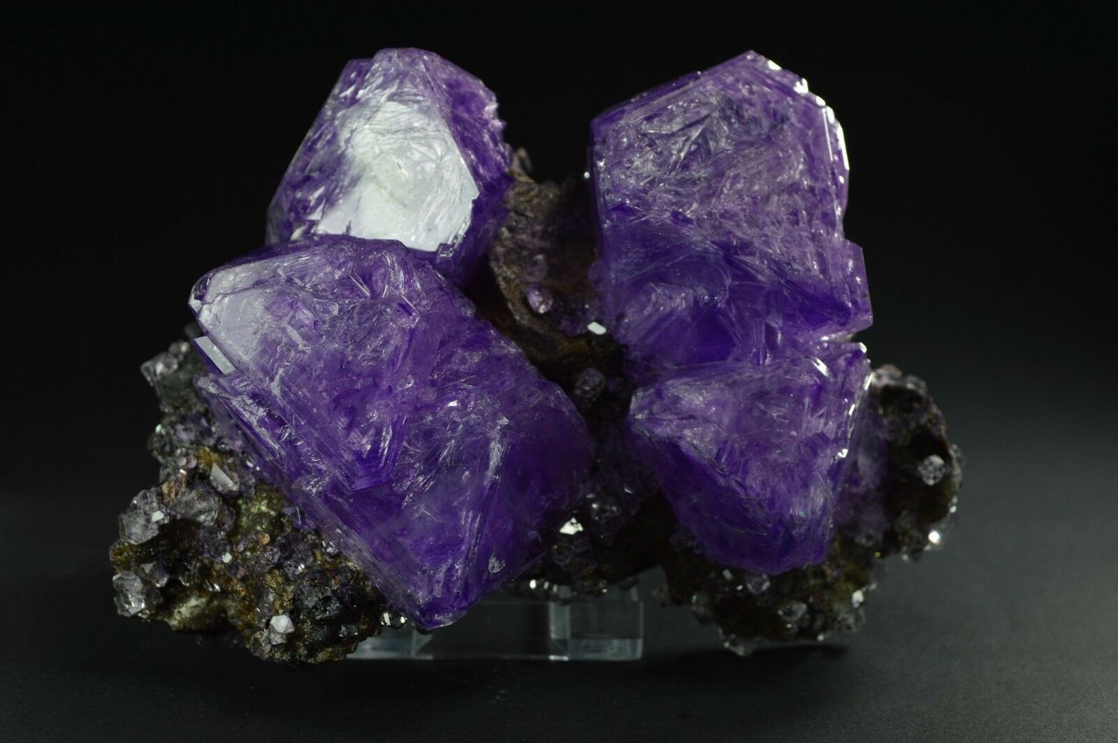 Alun Alunite Crystals on Matrix From Poland Specimen New Purple Like ...