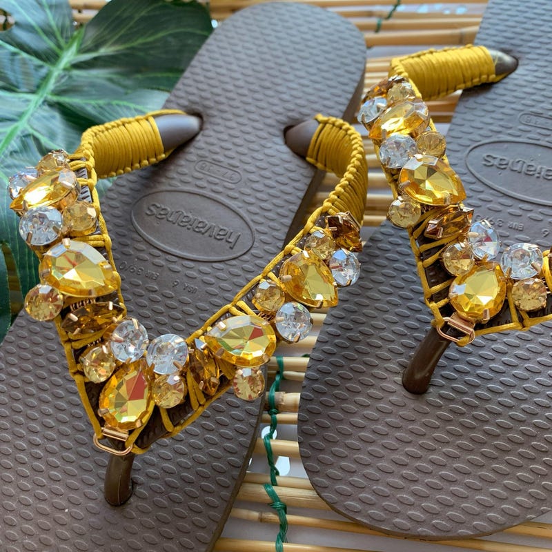 Macrame Flip Flops - Etsy