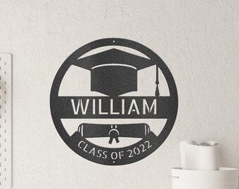 Graduation Metal Sign - Etsy