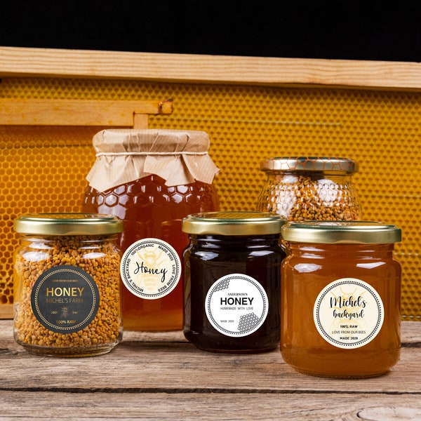 Custom Honey Labels - Etsy
