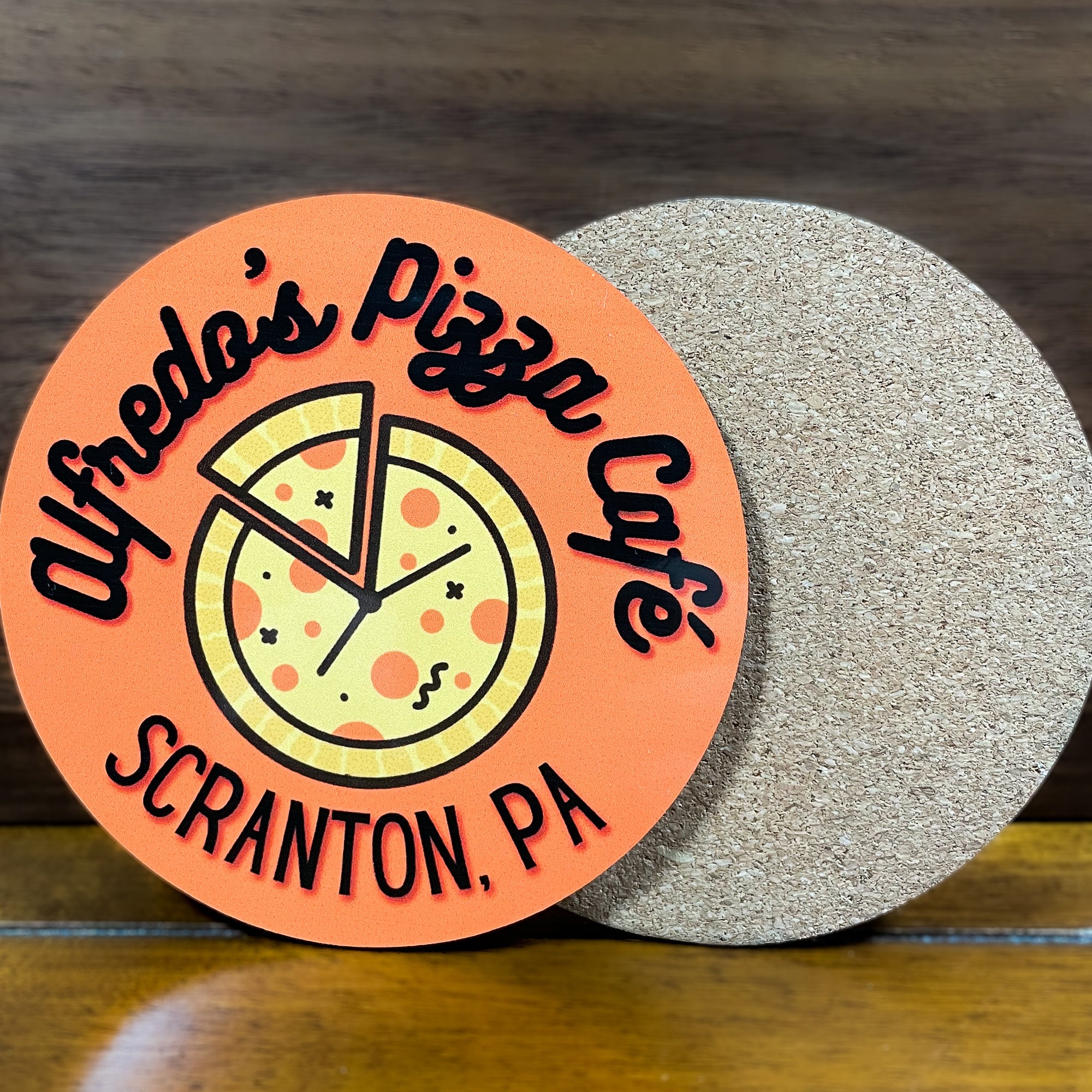 The Office Coasters, Alfredo's Pizza Cafe, Pizza by Alfredo, Scranton ...