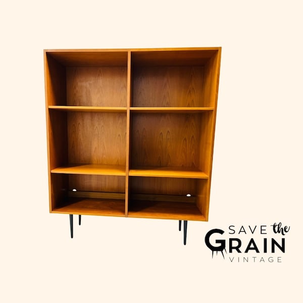 Mid Century Bookcase - Etsy