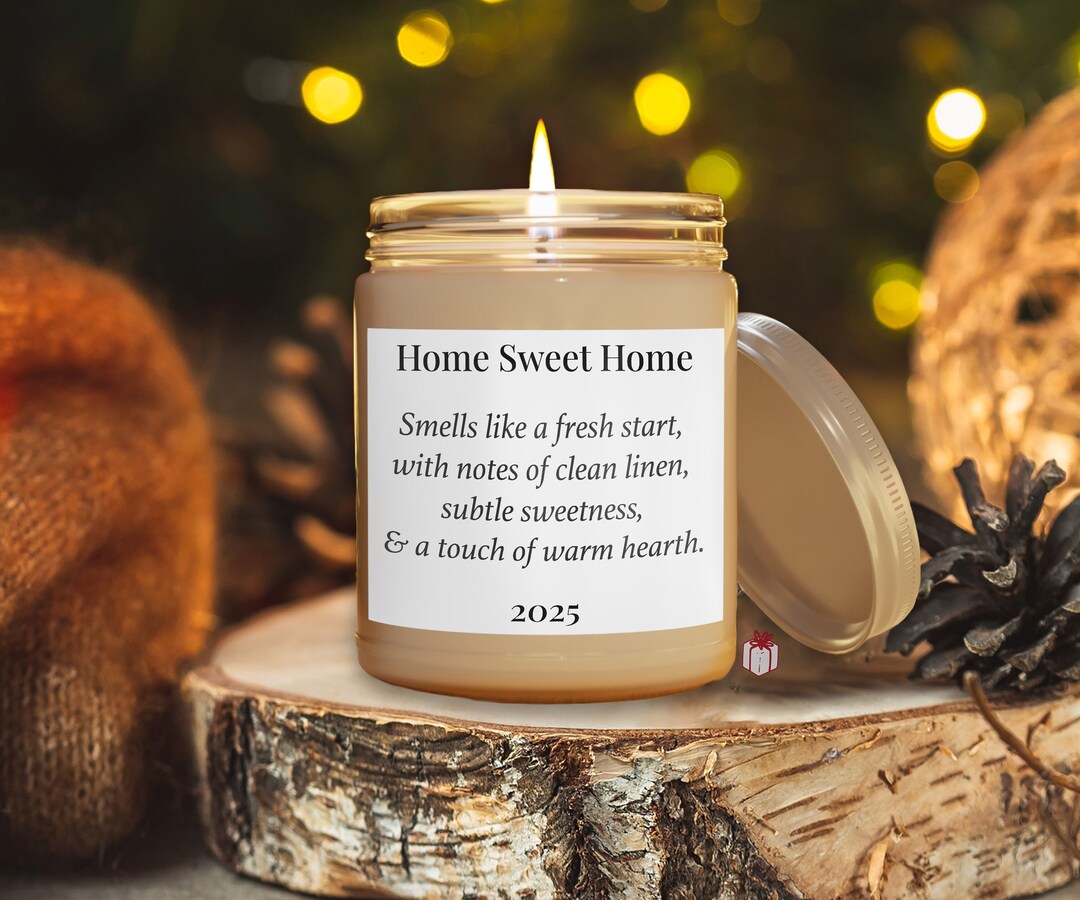 Personal Housewarming Gift New Home Gifted Candle-gift Smells Like ...