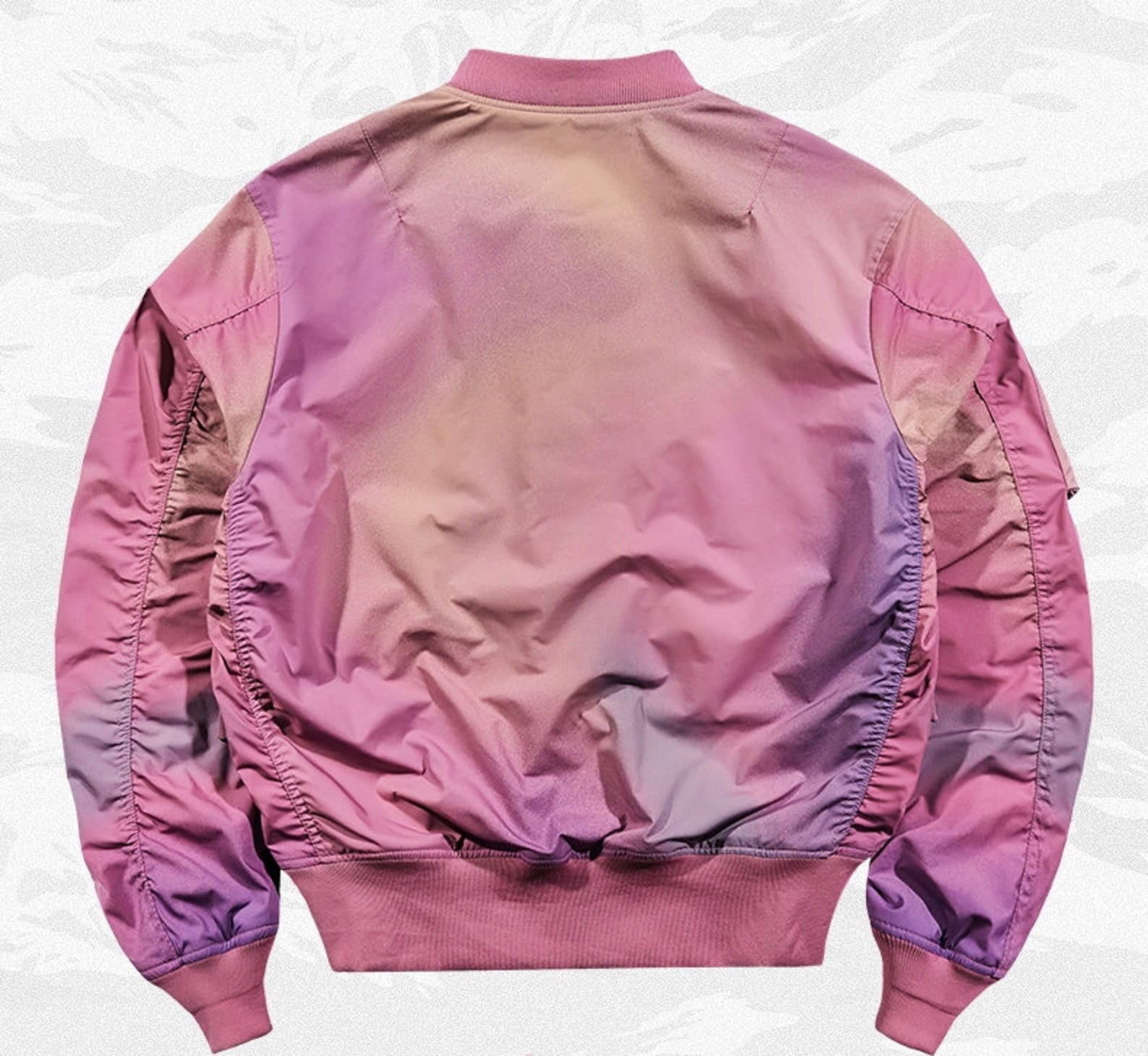 Pink Deluxe Gradient Techwear Jacket Mutlifunction Pockets - Etsy Australia