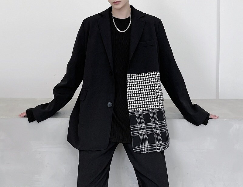 Patchwork Suit - Etsy