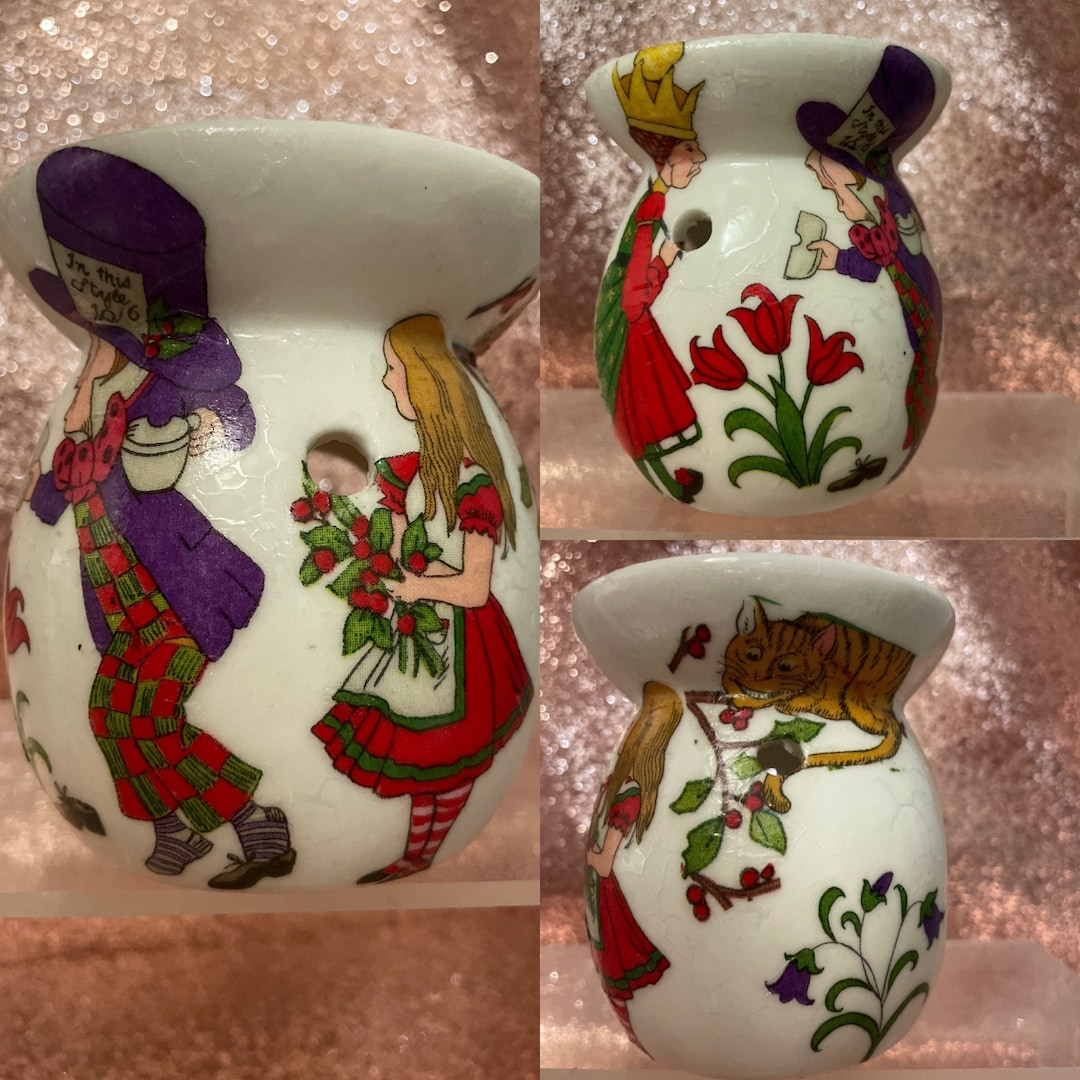 Wax Melt Burner / Oil Burner Alice in Wonderland - Etsy