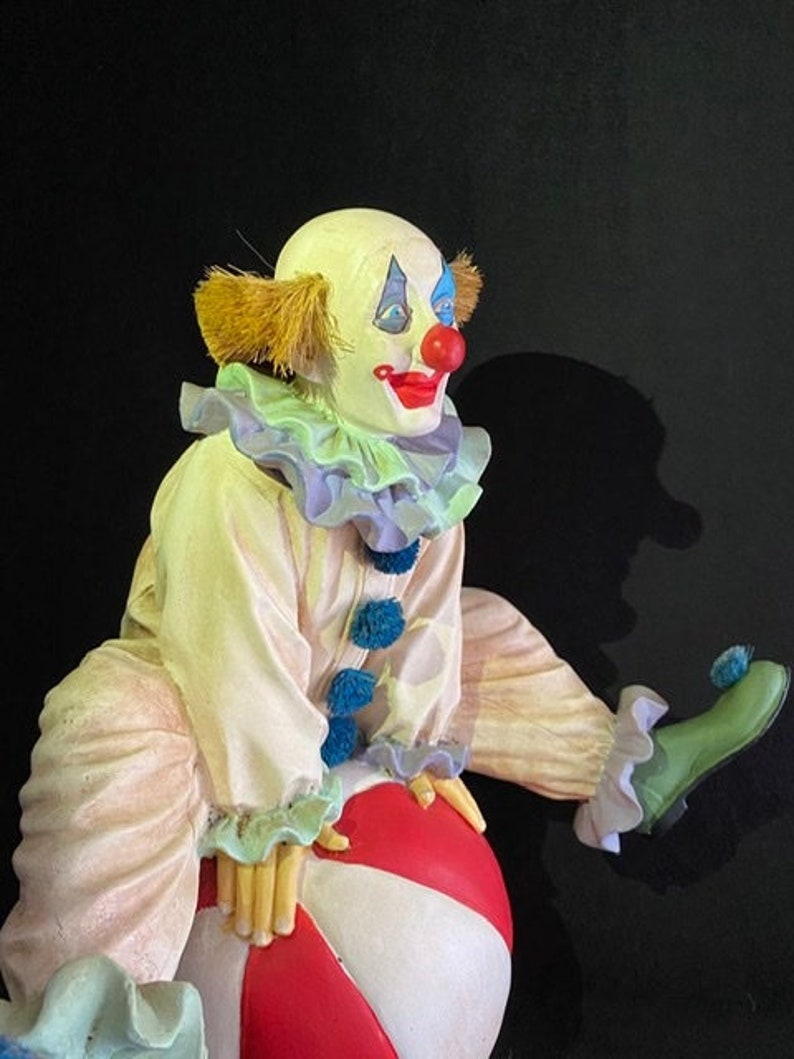 Vintage Jun Asilo Clown Figure - Etsy