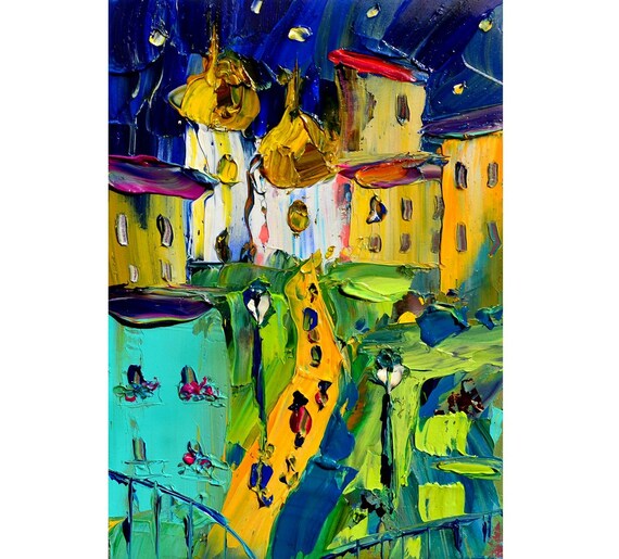 Abstract Paintings Of Churches