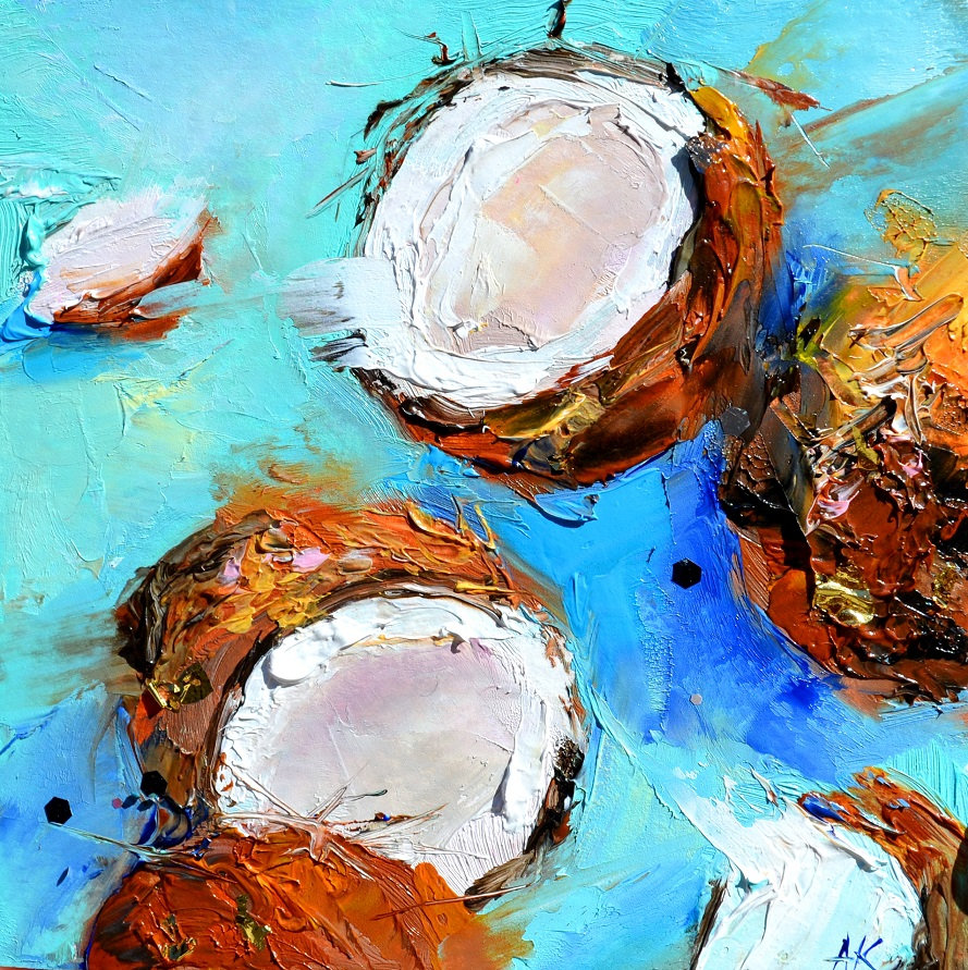 Coconut Painting