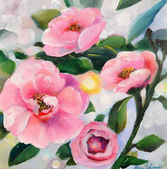 Cuadro De Flores Color Rosa Cuadro Flores Rosa (b171)