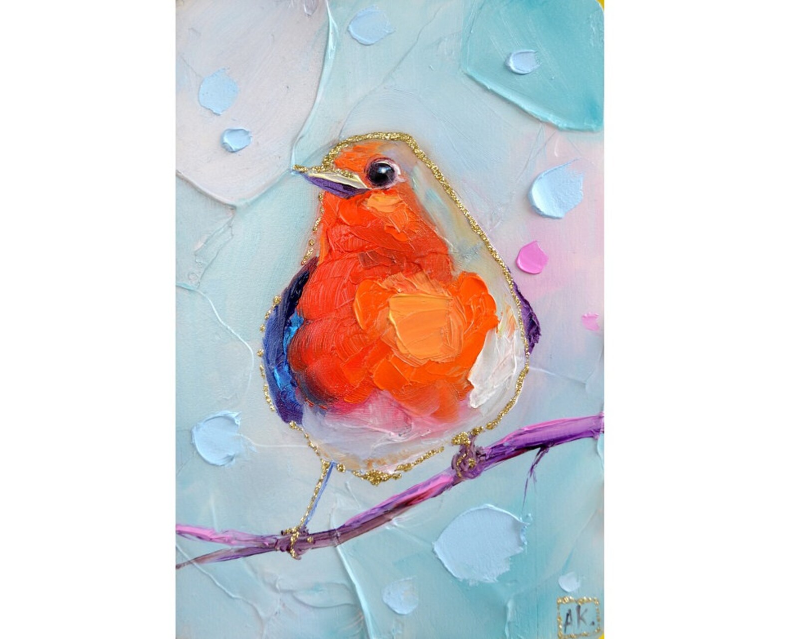 Robin Bird Art Decor Robin Decor Framework Bird Animals Wild - Etsy