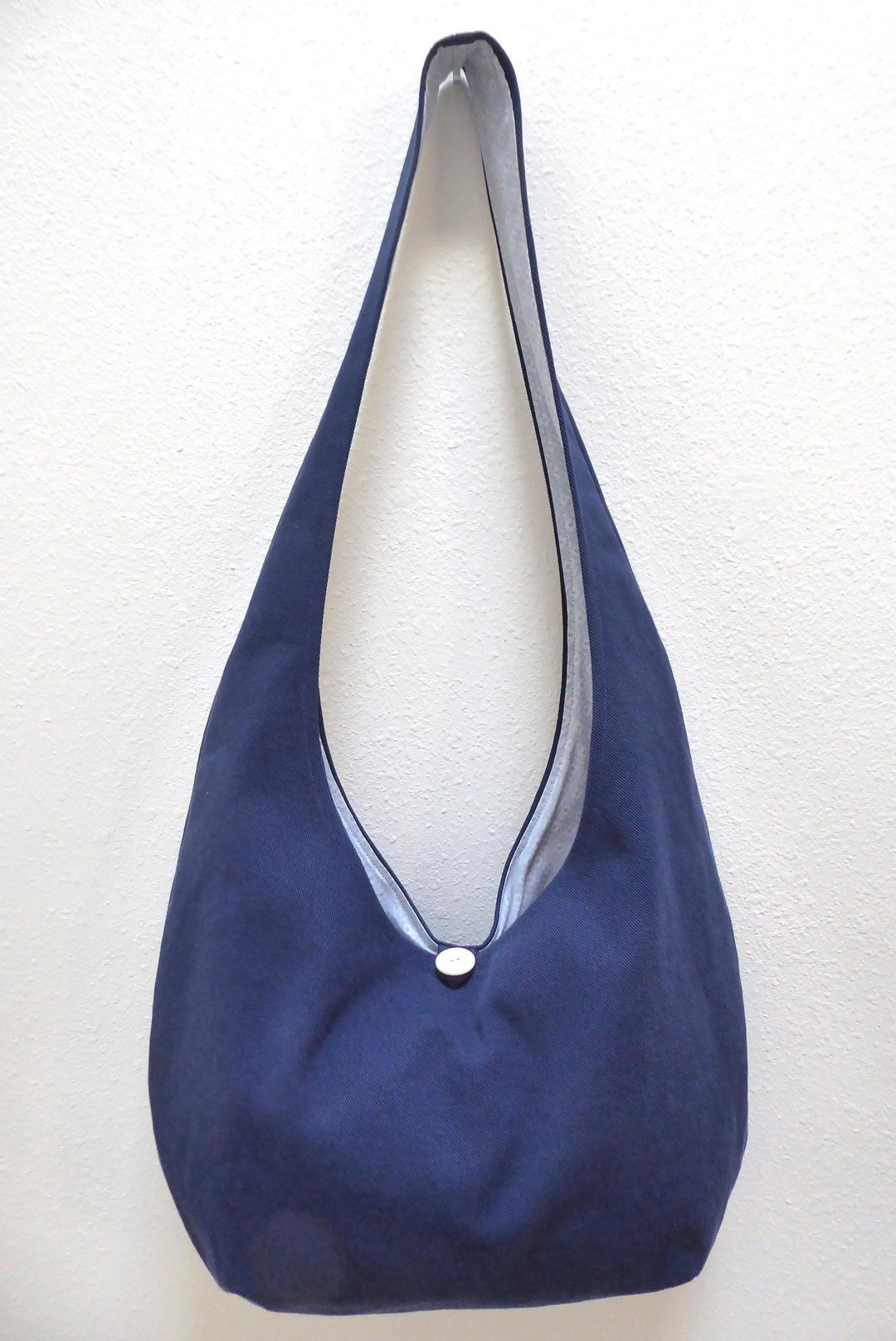 Denim Hobo / Slouch Bag - Etsy
