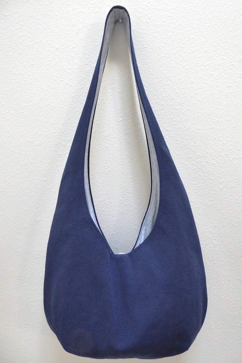 Denim Hobo / Slouch Bag - Etsy
