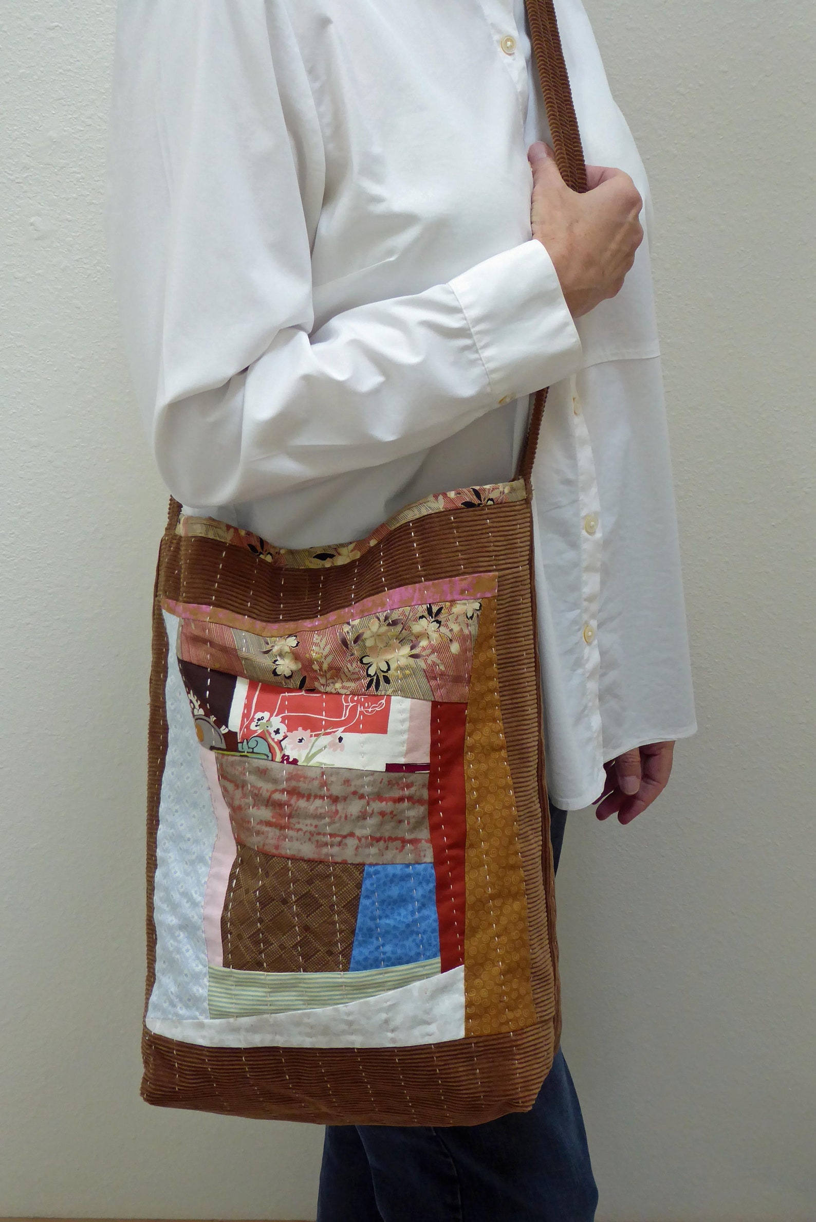 Sashiko/boro Bucket Bag Purse - Etsy