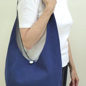 Denim Hobo / Slouch Bag - Etsy