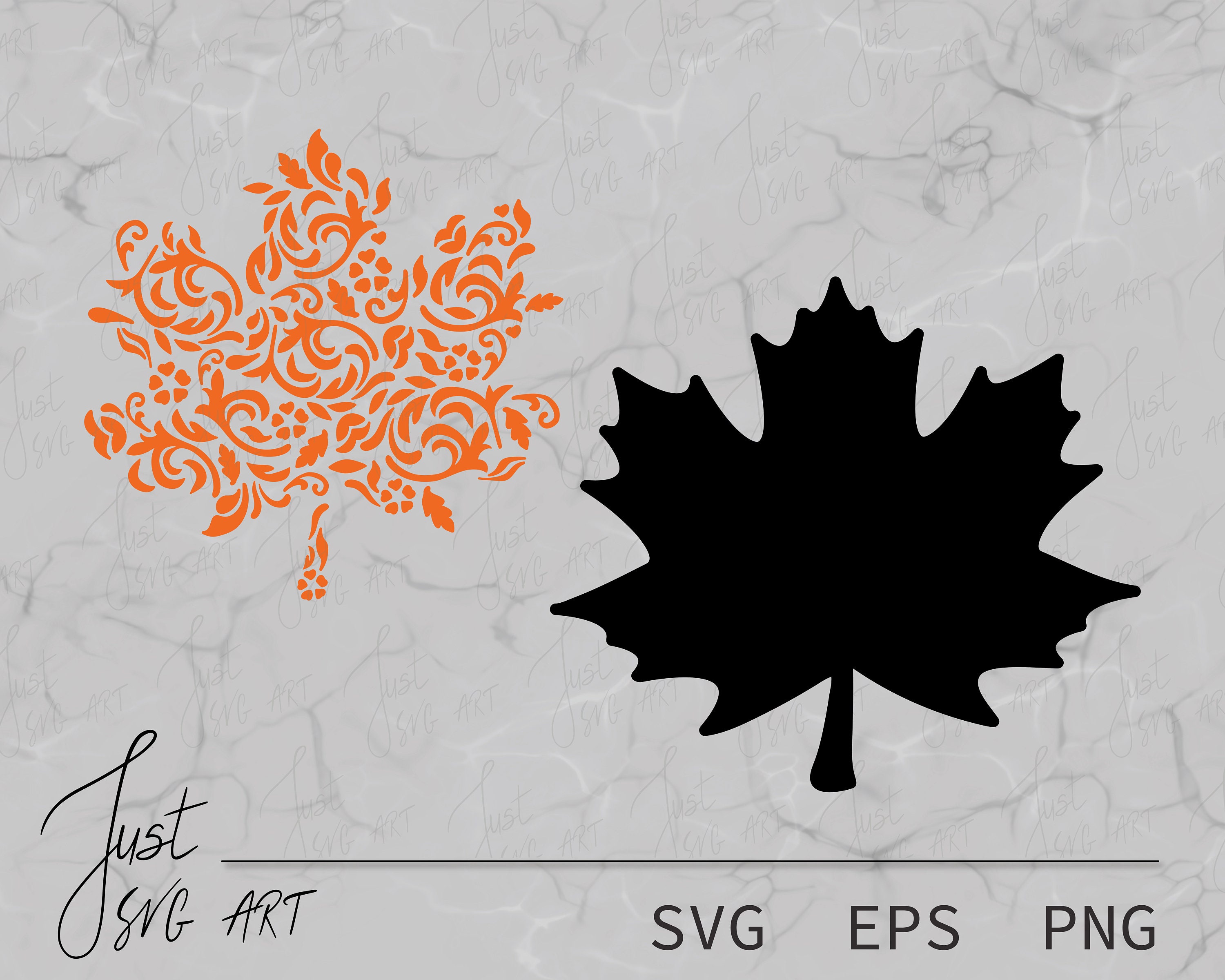 Maple Leaf - Maple Leaf SVG - Maple Leaf EPS - Maple Leaf Png - Autumn ...